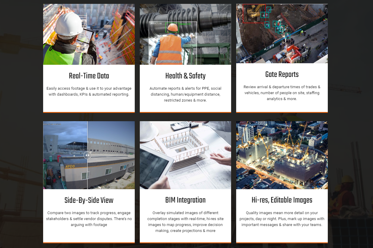 Platform for monitoring the construction process | Gearheart